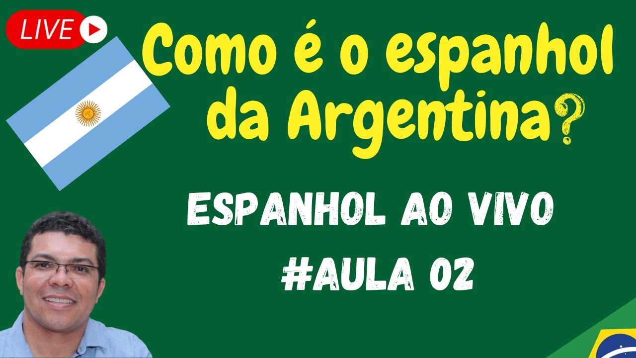 ESPANHOL PARA INICIANTES #Live02 - APRENDA AS FRASES QUE SÓ SE FALA NA ...