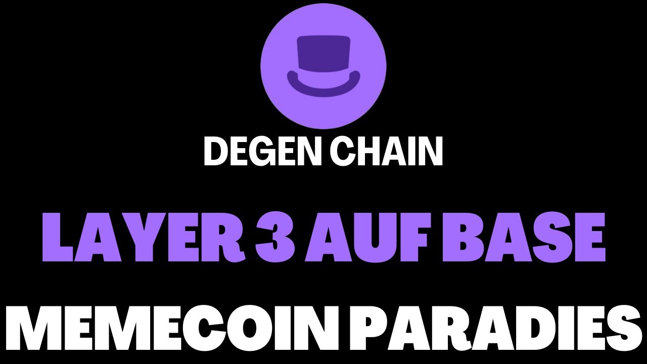 Degen Chain Onboarding ️ Neues Memecoin Paradies 🎭 - YouTube