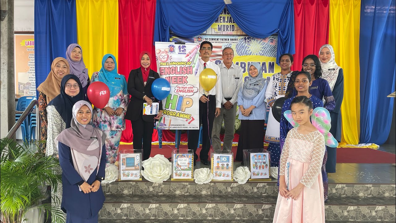 The Launching Of English Week & HIP Programme (Fly High With English ...