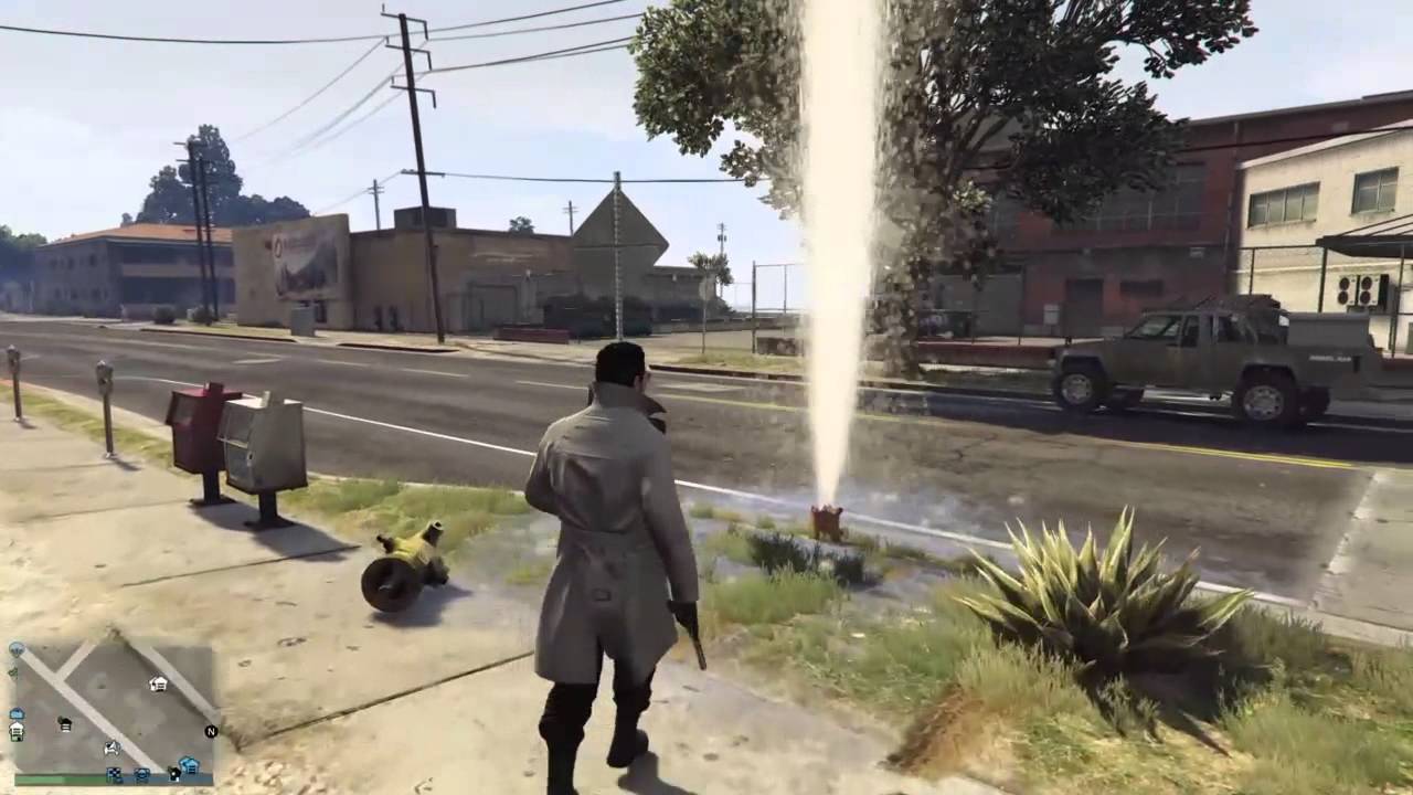 GTA V Fire hydrant - YouTube