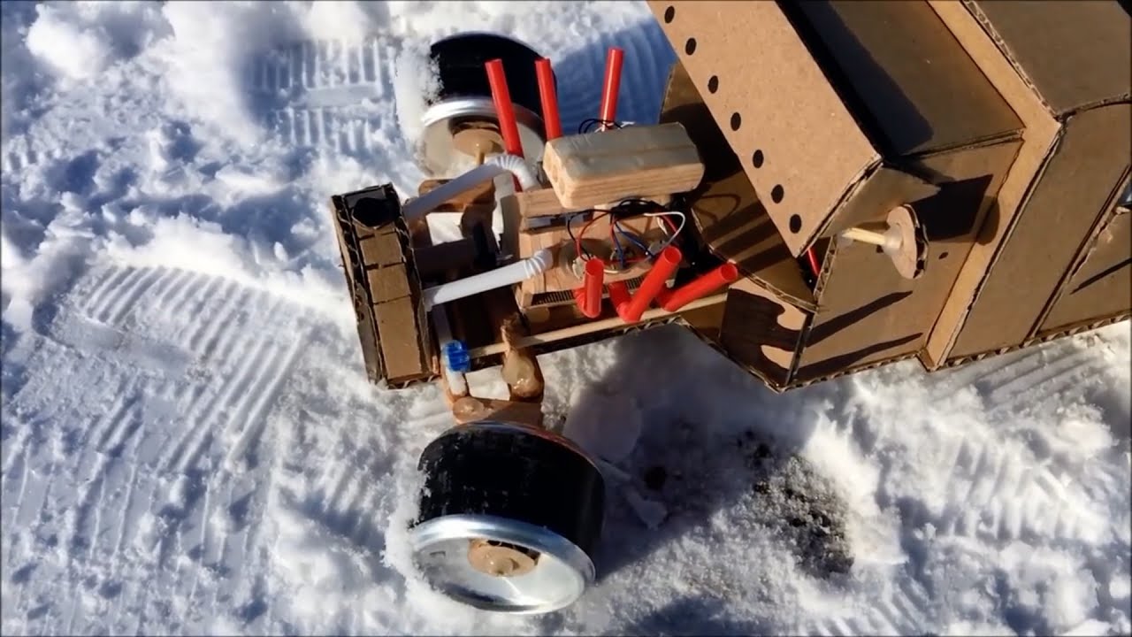 Cardboard Cruiser Chronicles: Building the Epic RC Bus Adventure - YouTube