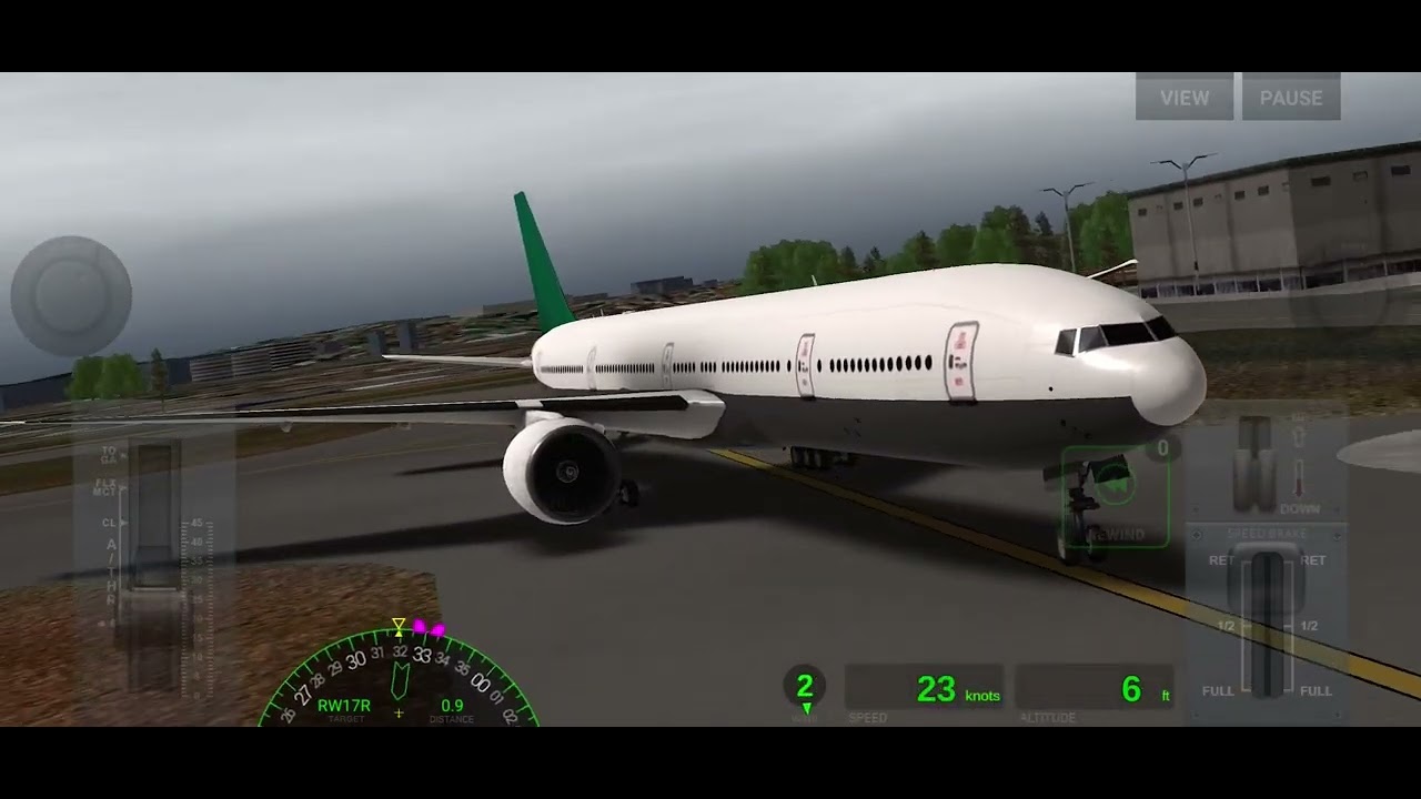 Boeing B777-300ER perfect flare landing at CGH Saõ Paulo - Airline ...