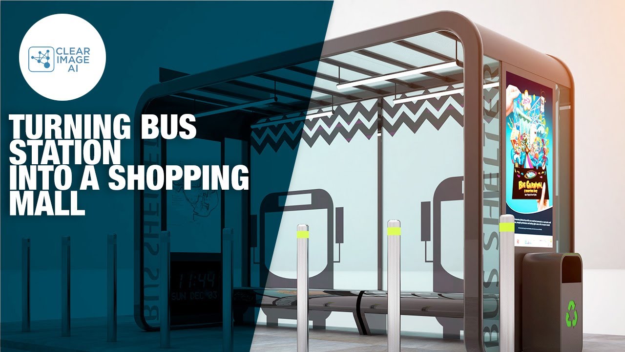 Turning A Bus Stop Into A Virtual Shopping Mall - YouTube