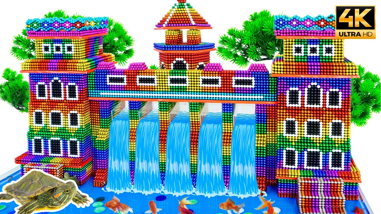 DIY - How To Build Most Modern Mini Dam And Aquarium For Pet From ...