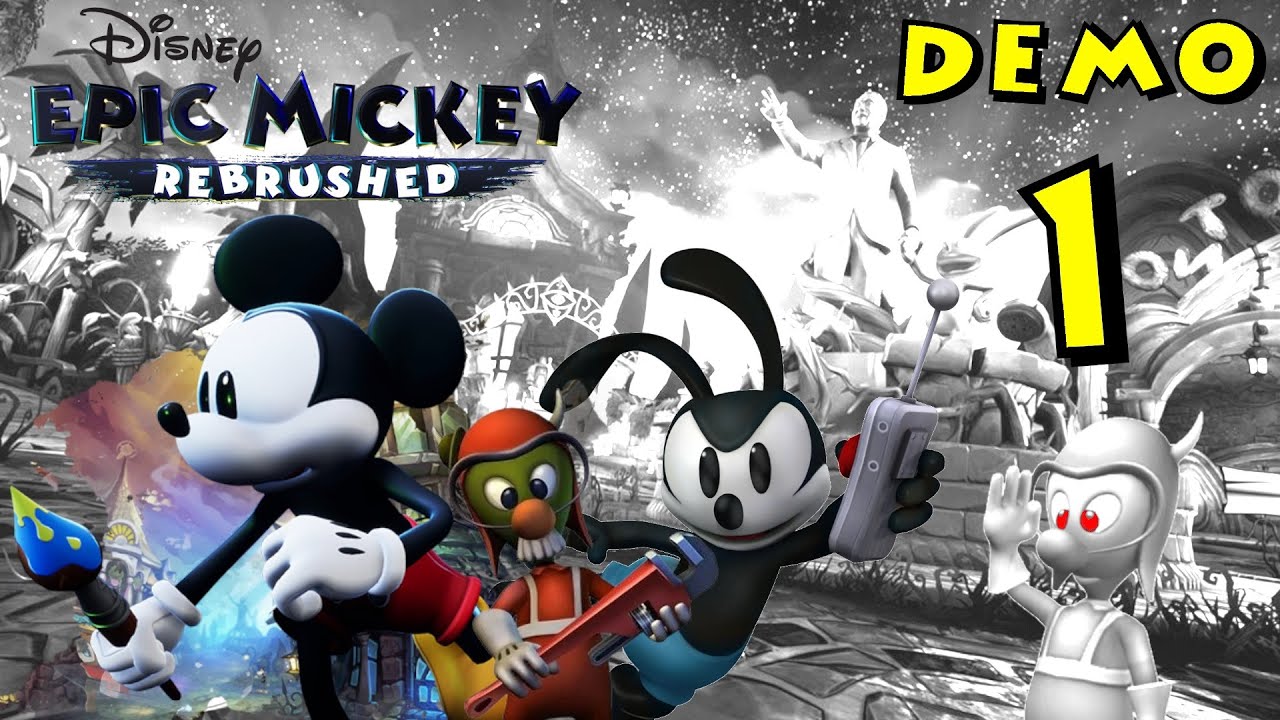 Epic Mickey Rebrushed DEMO - Part 1 - Wiedergepinselt | Let's Play ...
