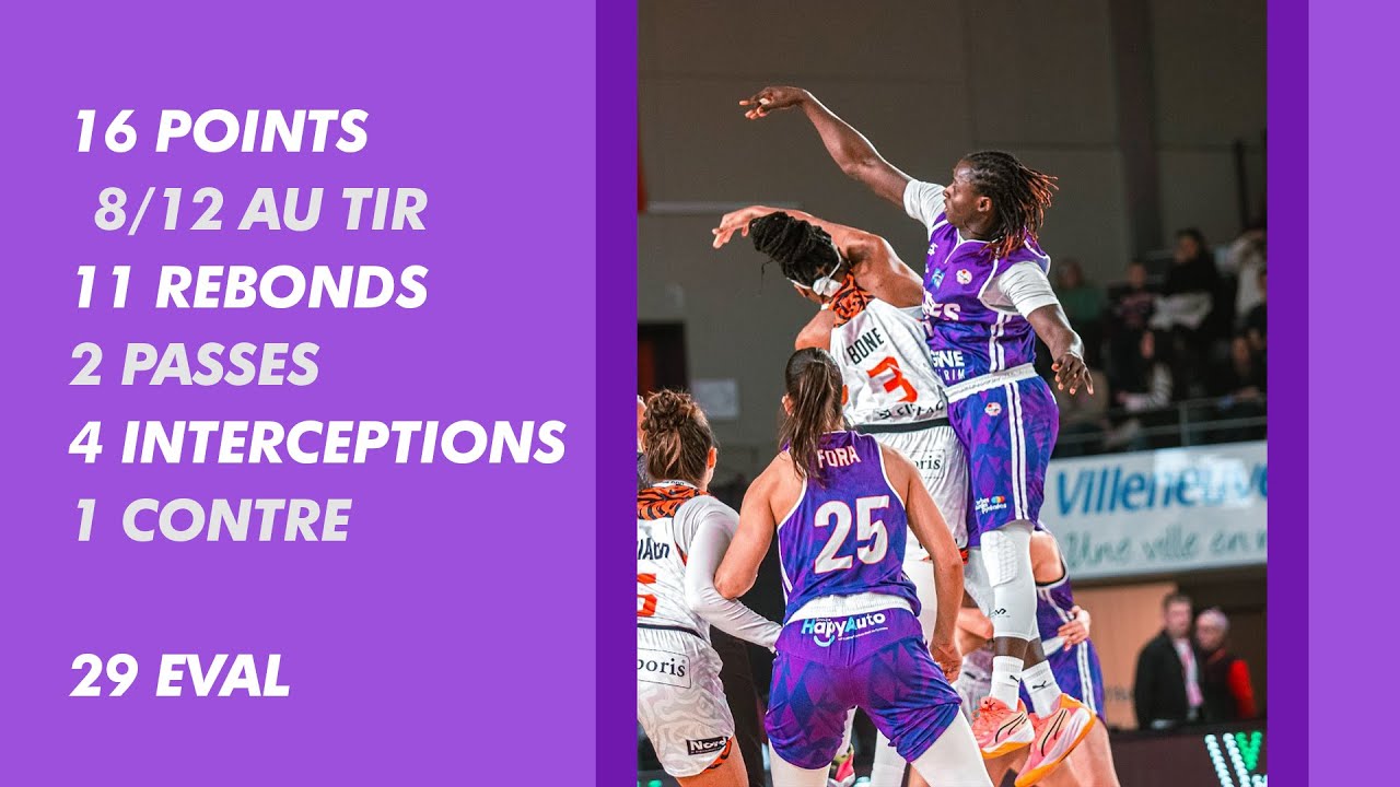 Murjanatu Liman Musa (Tarbes) vs Villeneuve d'Ascq - YouTube