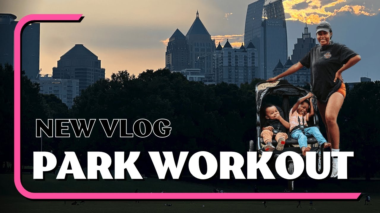 BTS: Working Out W/ My KIDS! - YouTube