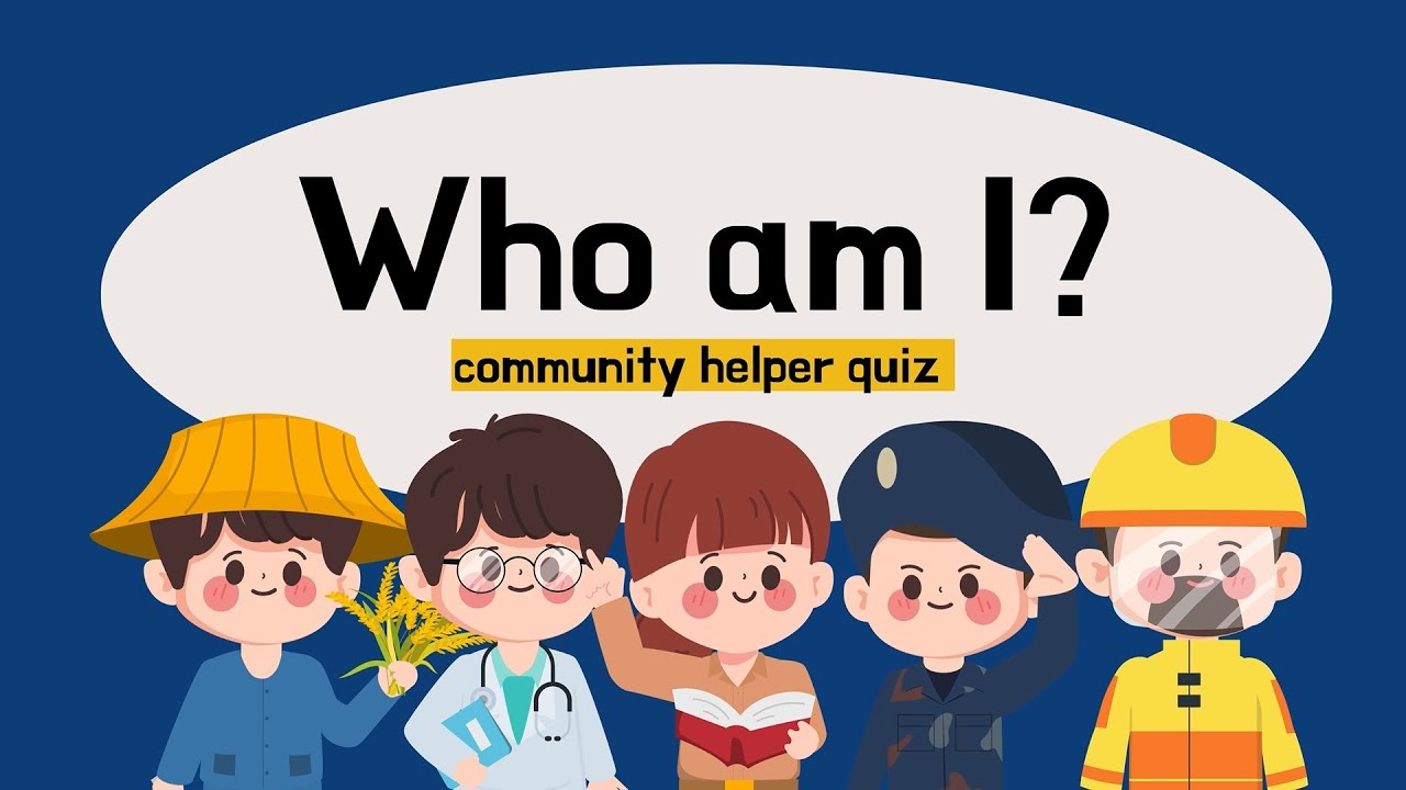 Community Helpers Game | Guess Their Careers | Nursery Rhymes for Kids ...