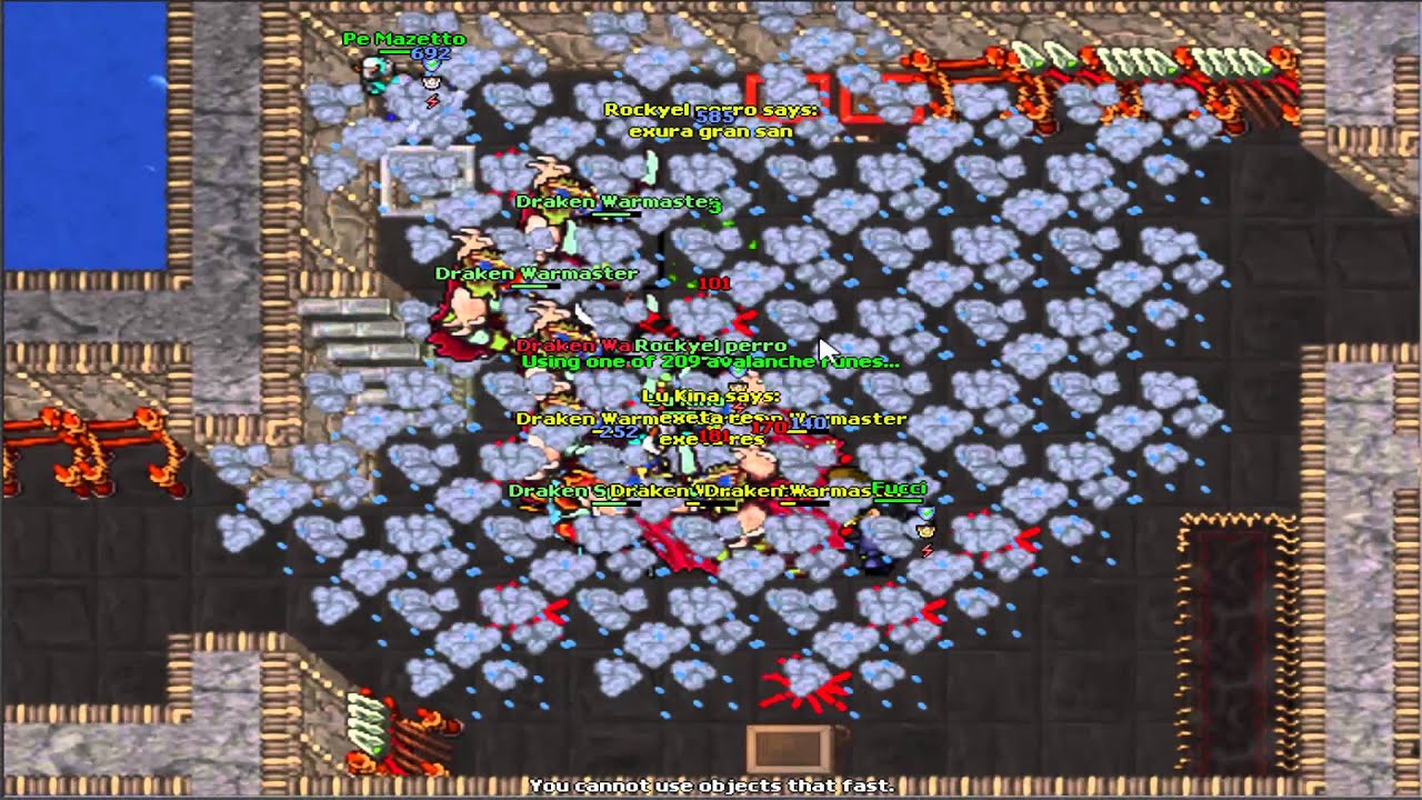 Gameplay Tibia Walls Zao team completo Pt3 - YouTube