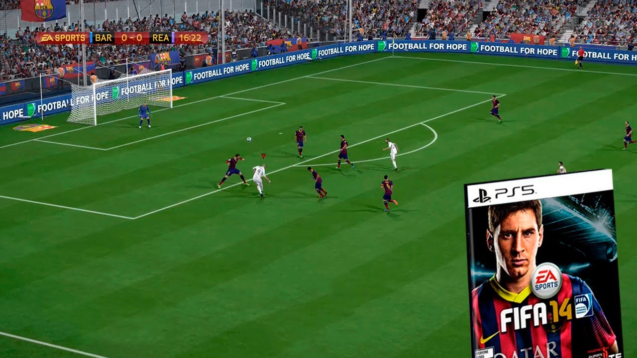 FIFA 14 no PS5 é ULTRA-REALISTA! - YouTube