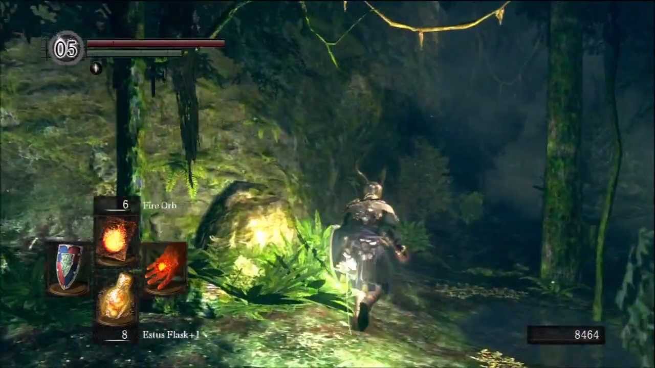 Let's Play Dark Souls #6 "Darkroot Garden & Basin" - YouTube