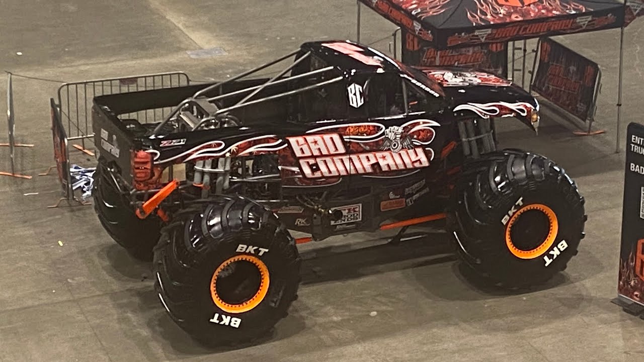 Monster Jam Seattle 2023 - Bad Company freestyle - YouTube