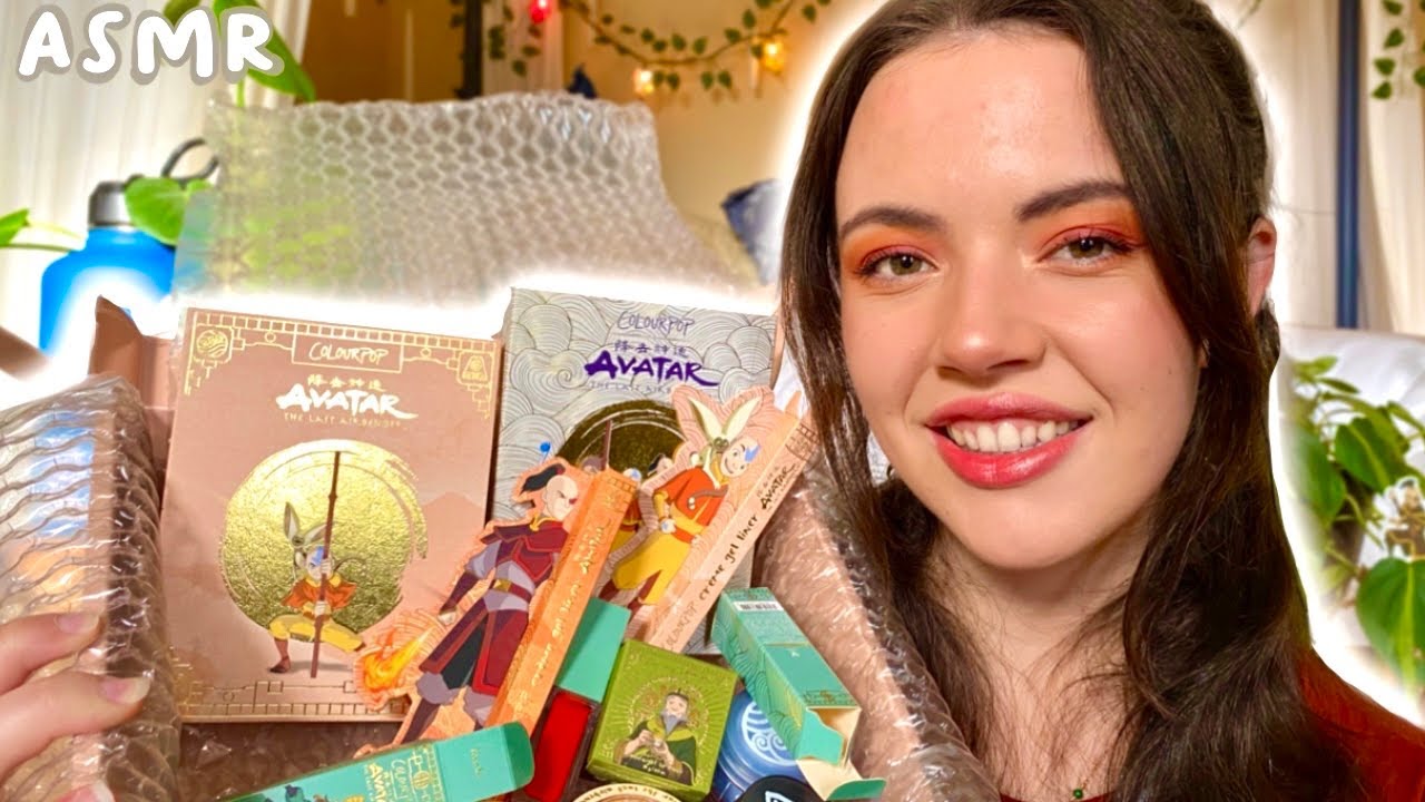 ASMR Makeup Application and Haul | FULL Avatar The Last Airbender X ...