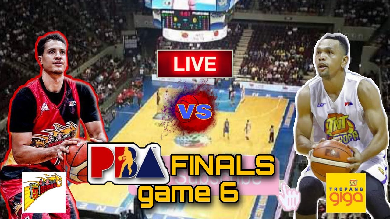PBA FINALS | San Miguel vs TNT | Game 6 | score update - YouTube