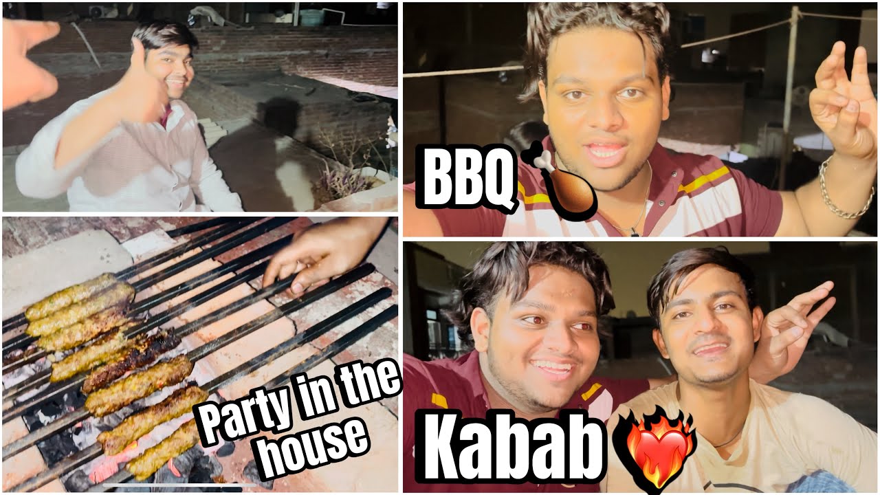 Day 3 Of Eid-Ul-Adha Kabab BBQ (Party At Home) - YouTube