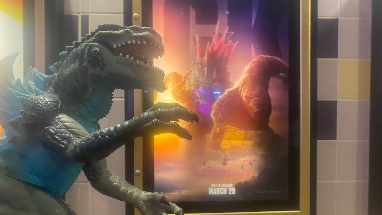 Zilla watches Godzilla X Kong: The New Empire - YouTube