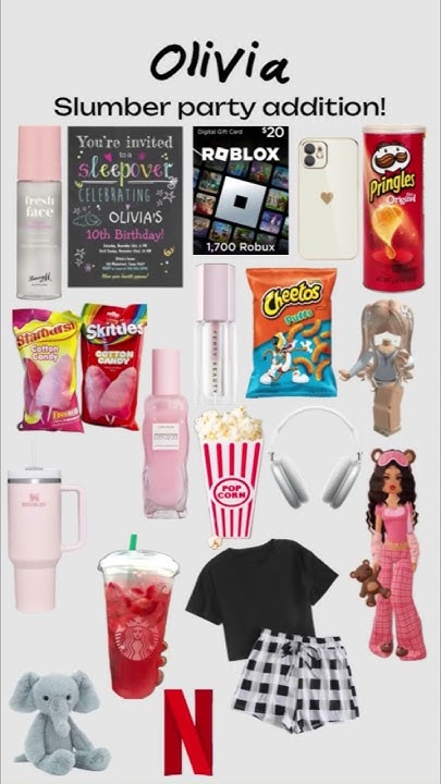 What the name Olivia deserves / slumber party edition! - YouTube