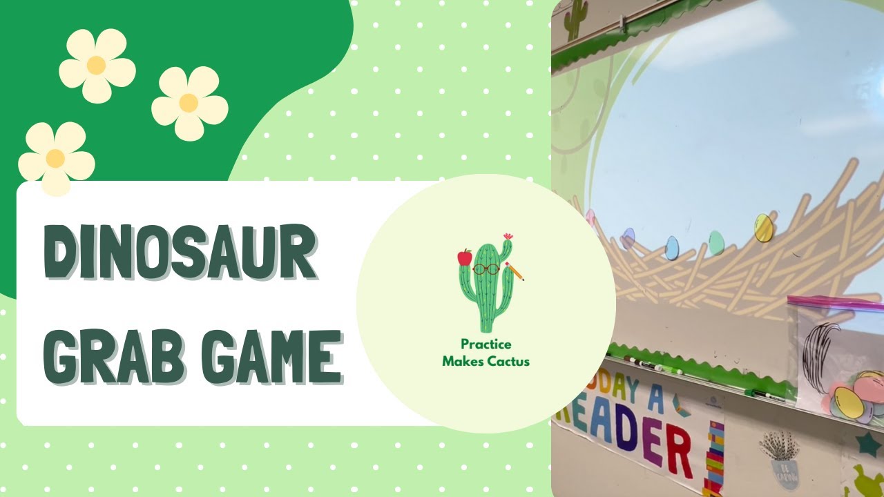 HOW TO: Dinosaur Grab Game - YouTube