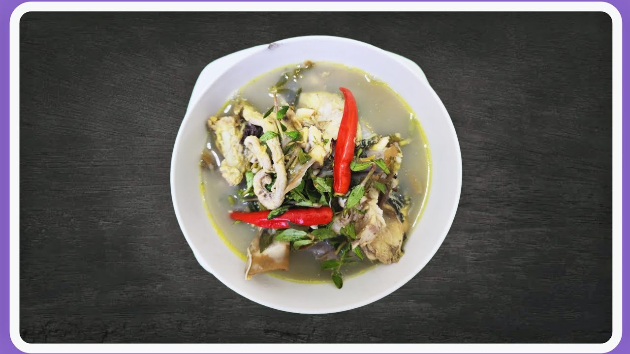 Surprised delicious food are Palm sour soup with fish 😋 #recipe #part58 ...