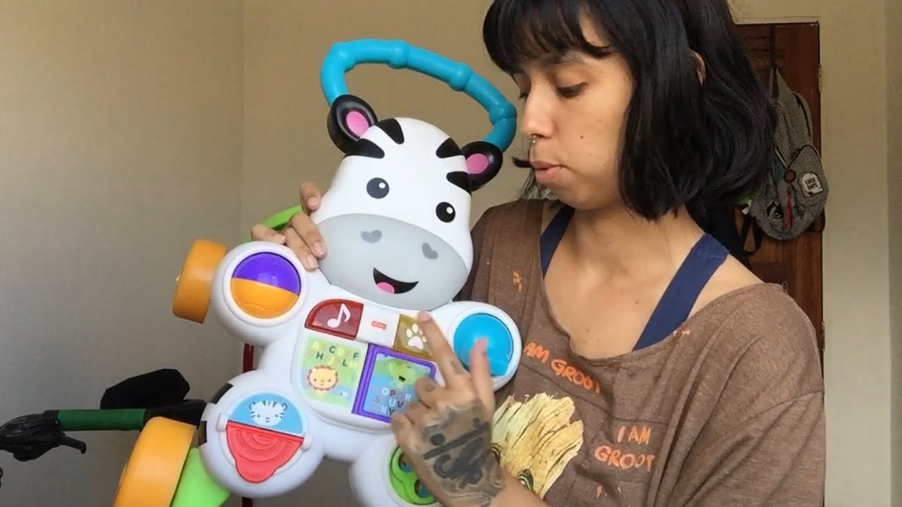 ANDADOR ZEBRA FISHER PRICE - YouTube