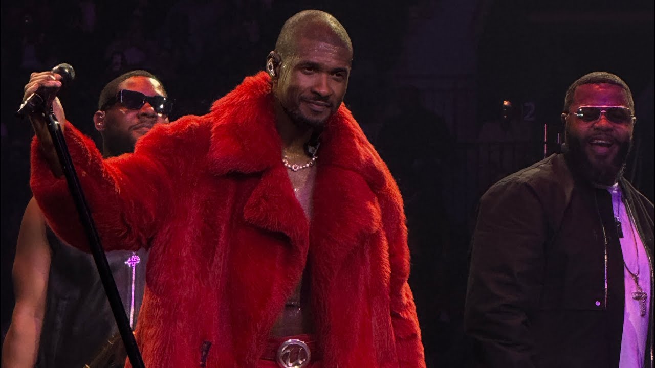 Usher - DJ Got Us Fallin' in Love - Live in Charlotte, NC (10/22/24 ...