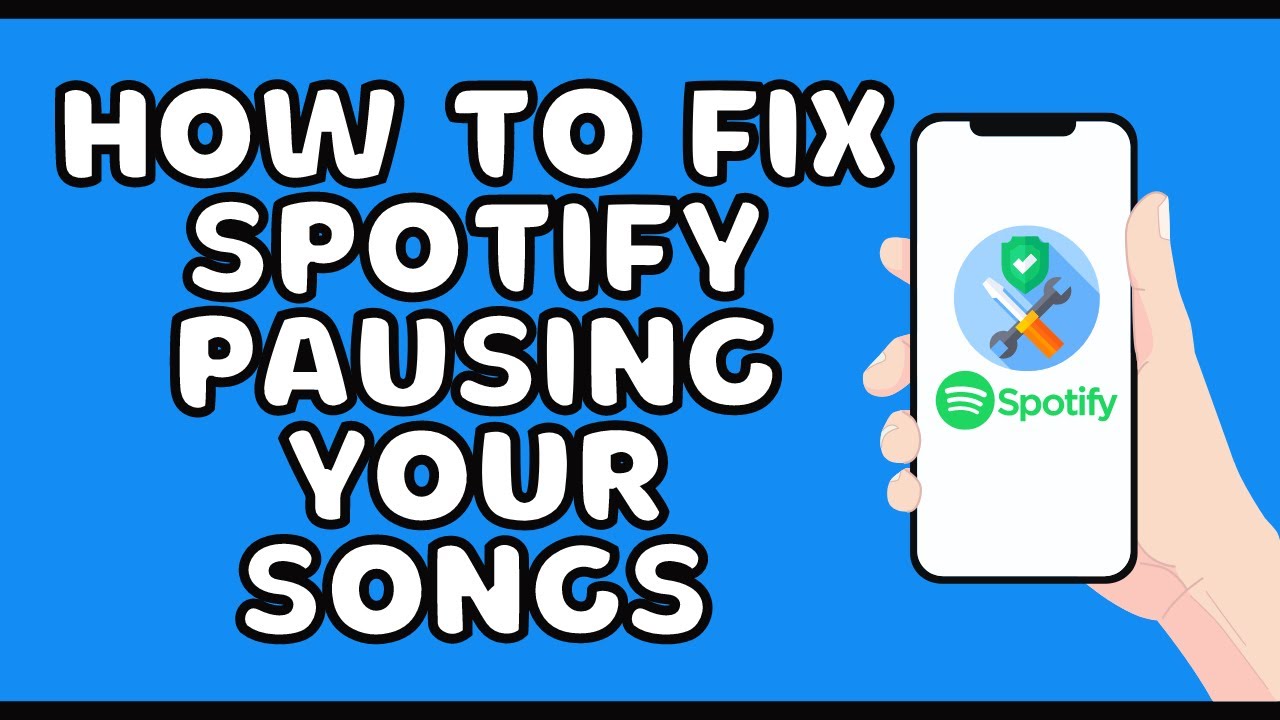 How To Fix Spotify Pausing Your Songs - YouTube