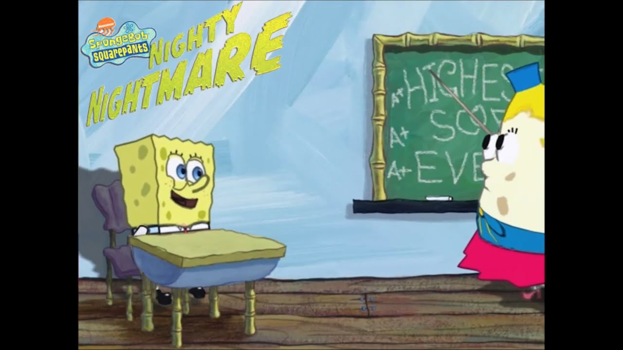 SpongeBob SquarePants: Nighty Nightmare - SpongeBob (Part 1) - YouTube