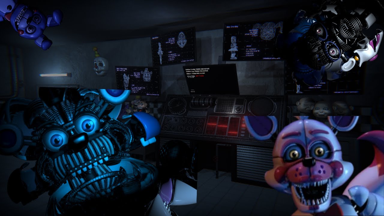 BUILDING CIRCUS BABY! - FNAF The Glitched Attraction (No Commentary ...