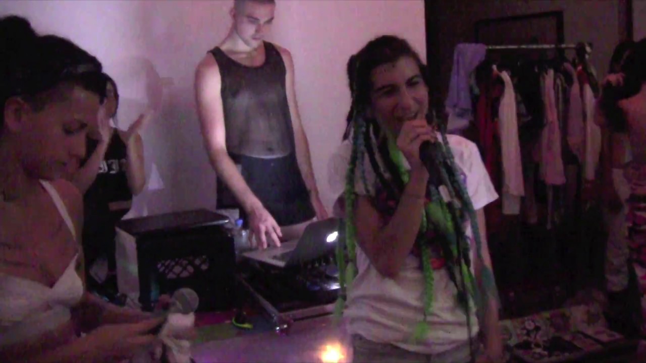 Basside at the DREAM GRL art show on December 3, 2016 at Blank Canvas ...