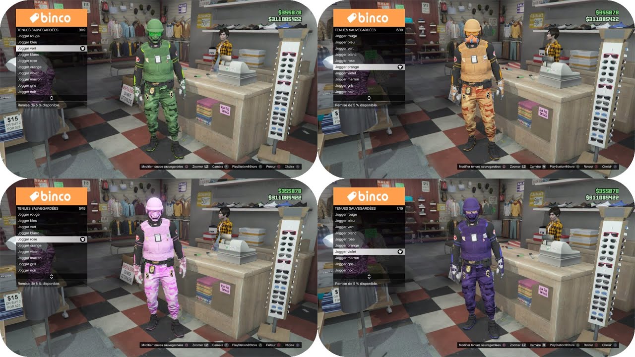 gta 5 online jogger a motif part 2 jogger vert jogger rose jogger ...