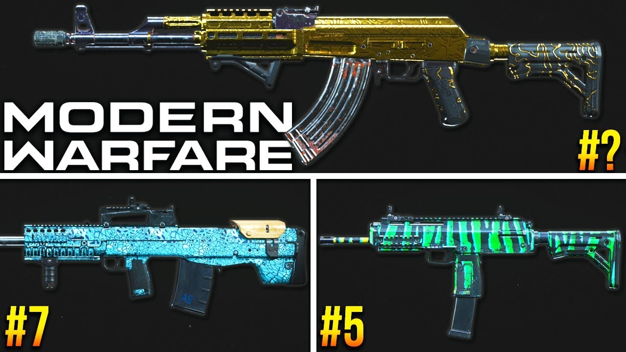 Modern Warfare: The 10 BEST Weapons To Use (Best Class Setups) - YouTube