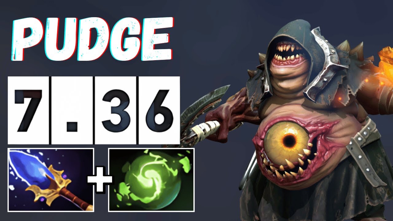 7.36 - Carry Pudge Is The New Meta !! Dota 2 - YouTube