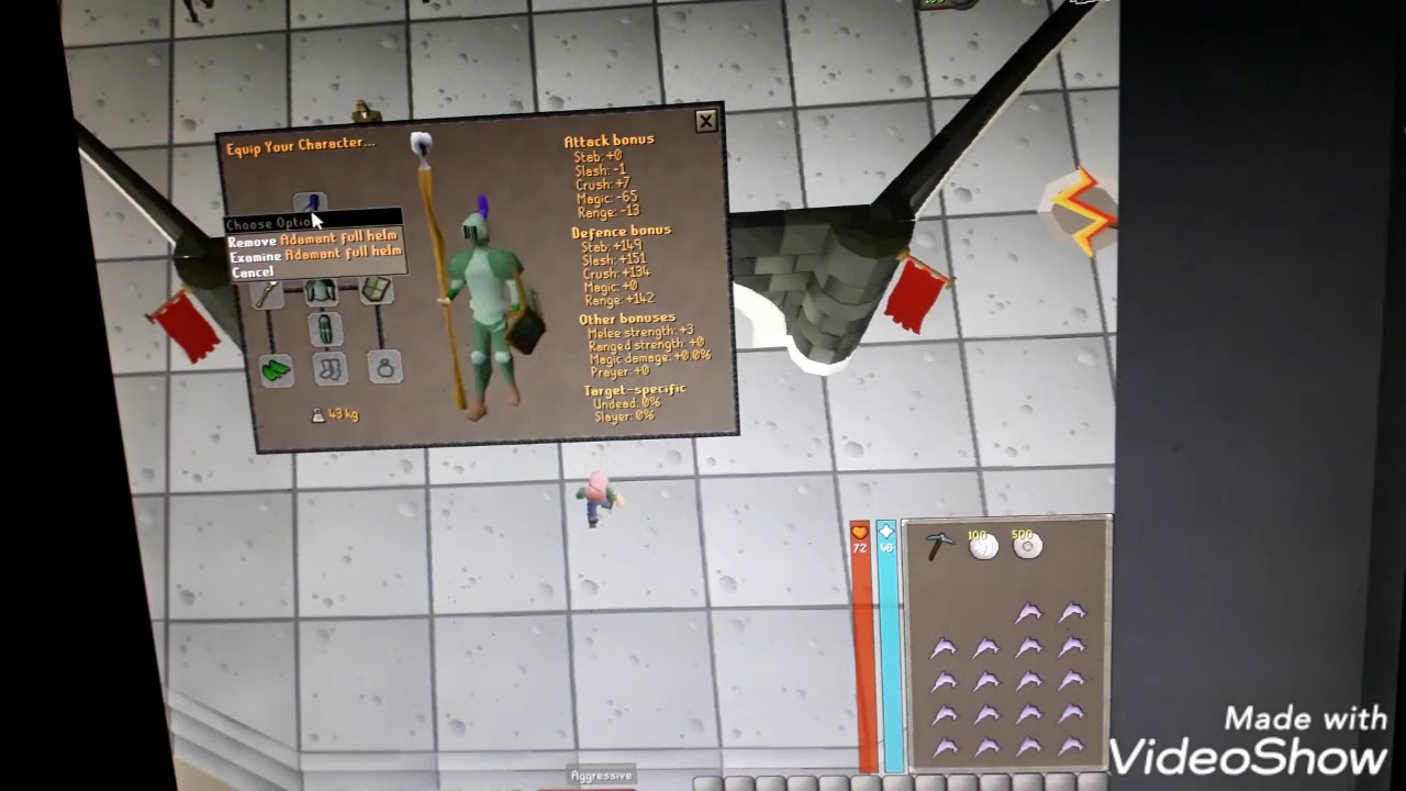 How to collect rune ore in a safe spot in wild for ftp acc - YouTube