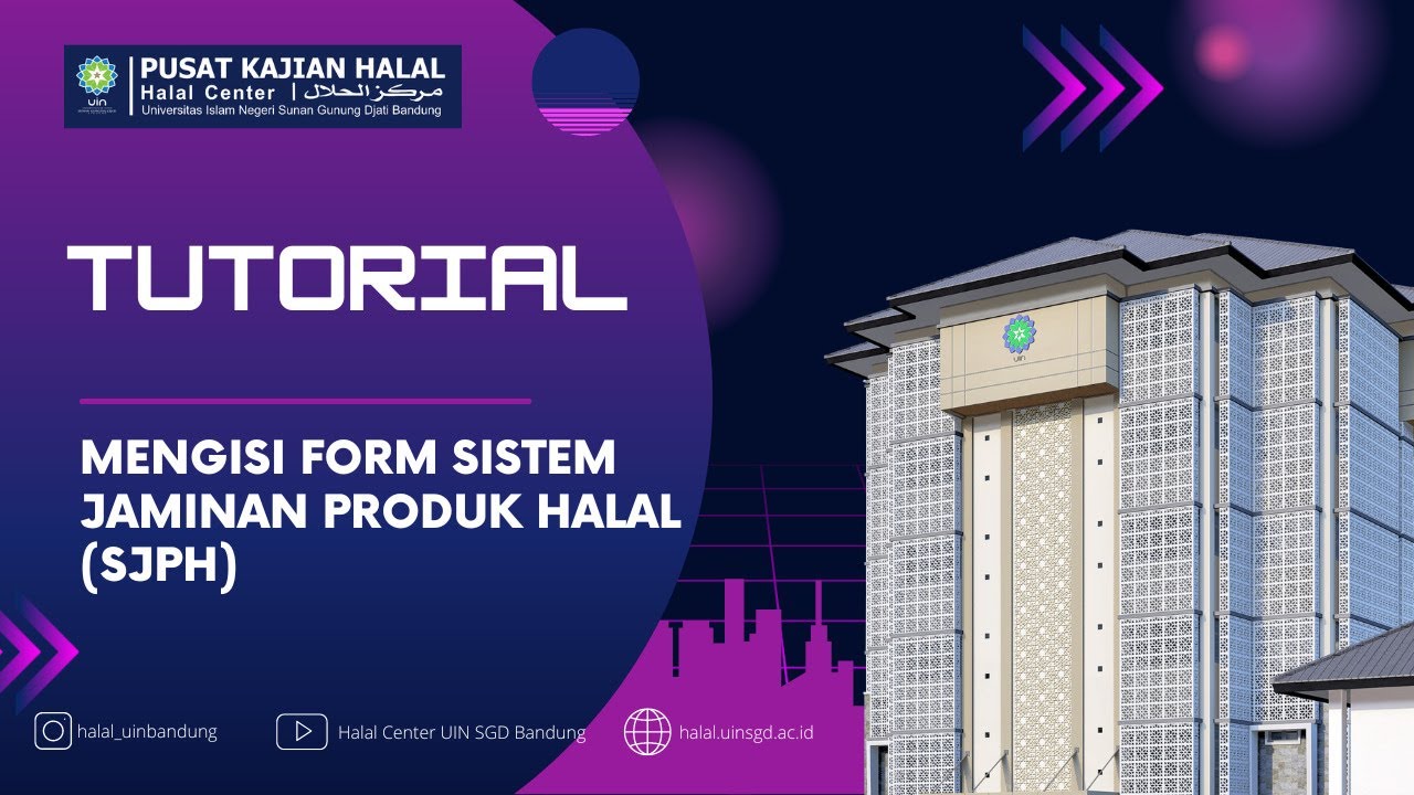 Tutorial Mengisi SJPH (Sistem Jaminan Produk Halal) - YouTube