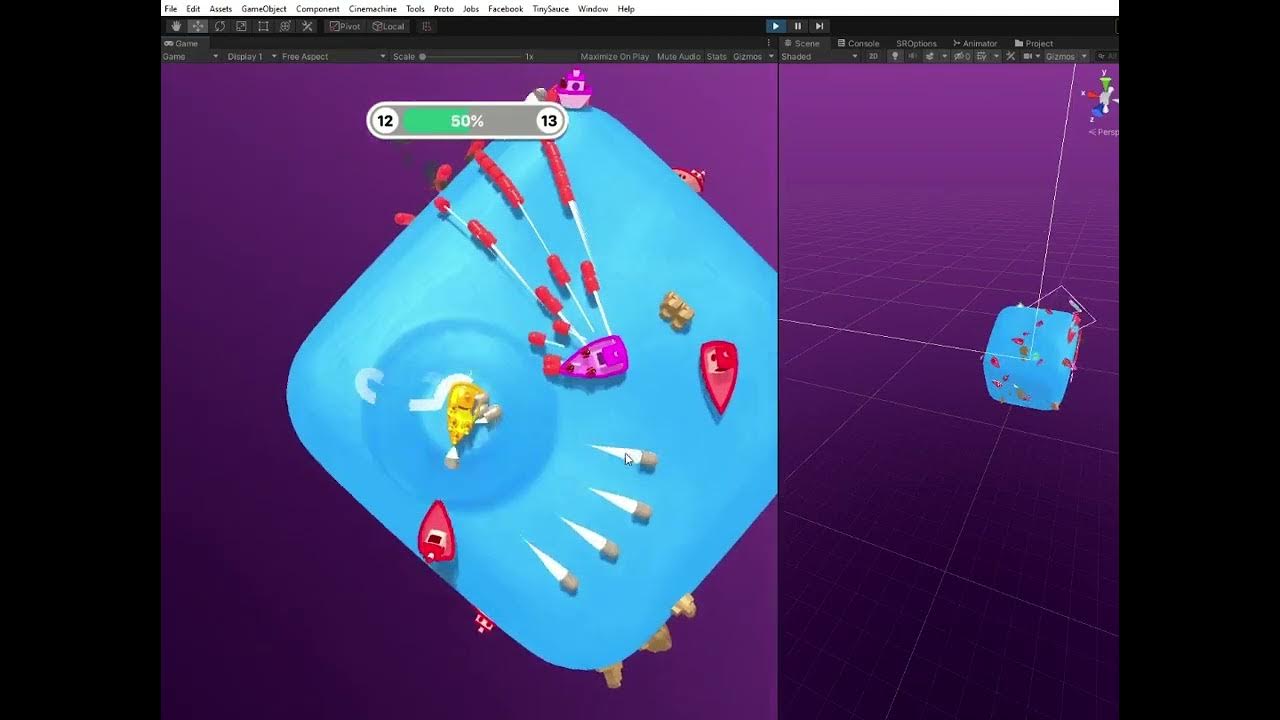 Spherical Movement - Unity 3D - war bateau - YouTube