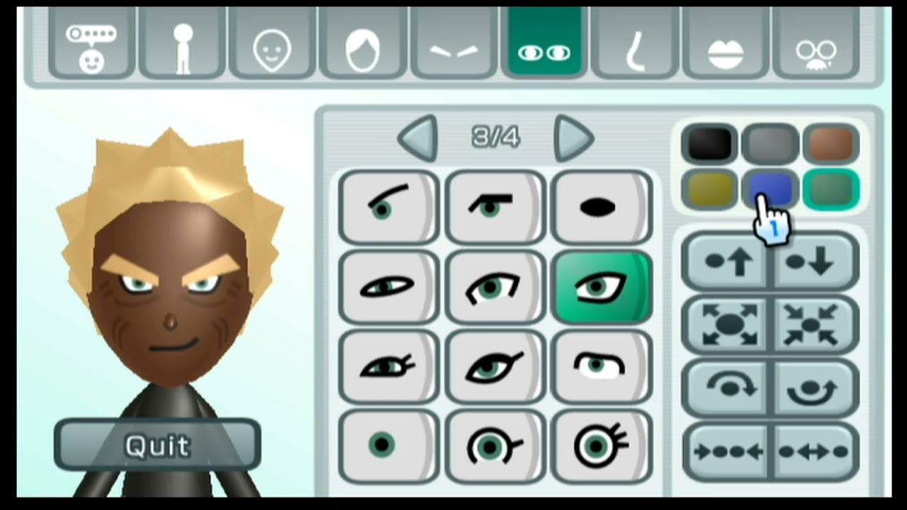 Mii Maker How to make Dark Super Saiyan Vegeta Mii Dragon Ball Z ...