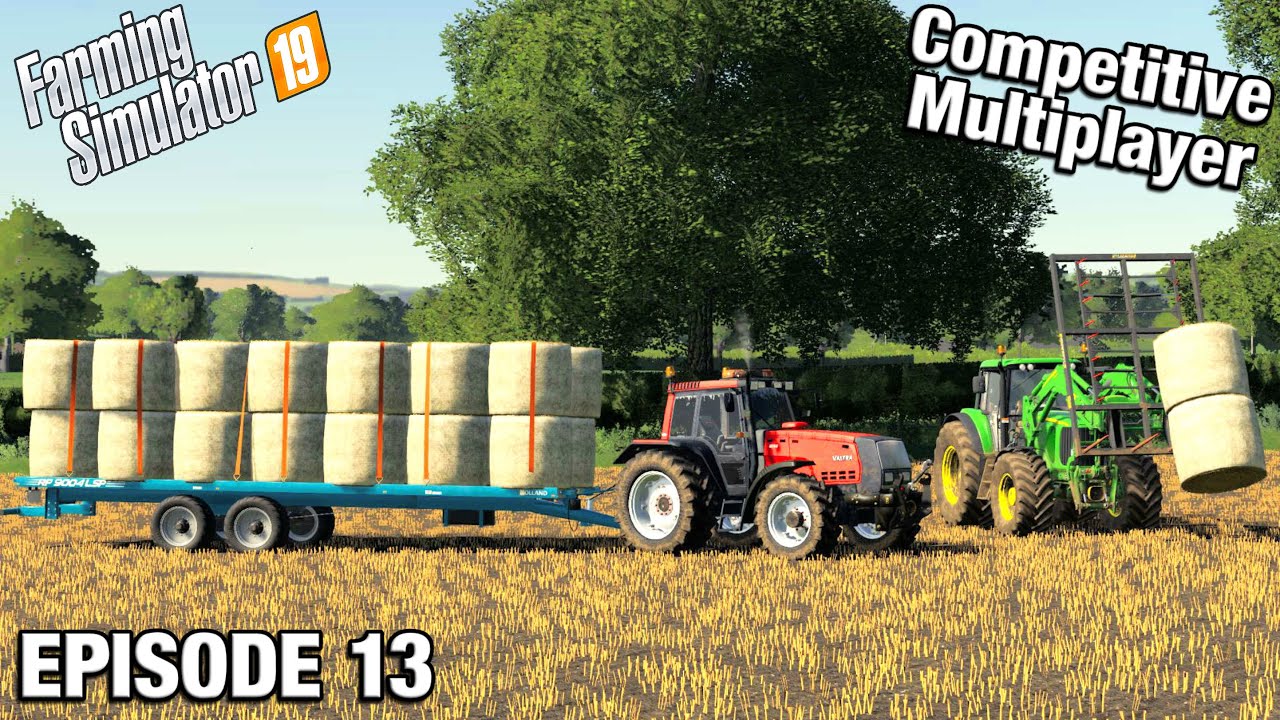BUYING LAND & MOVING BALES Competitive Multiplayer FS19 - The Northern ...
