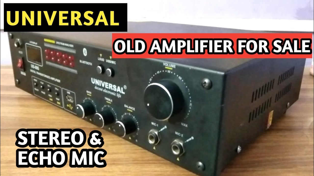 Universal Amplifier for Sale | Old Universal Amplifier | Universal ...