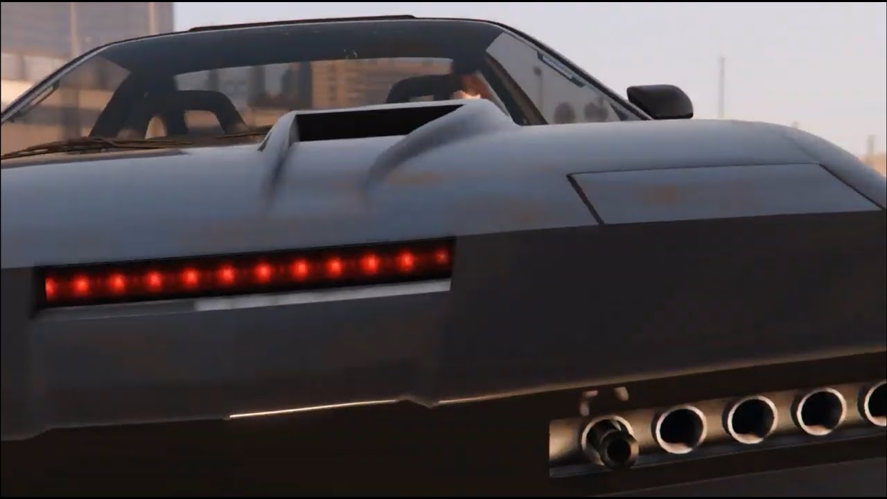 GTA 5 KNIGHT RIDER ( K 2000 ) generique ps4 - YouTube