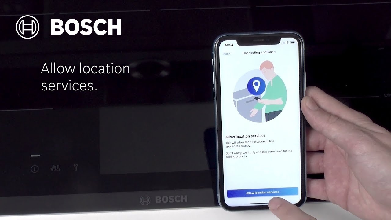 How to connect your Bosch hob to the Home Connect app - YouTube