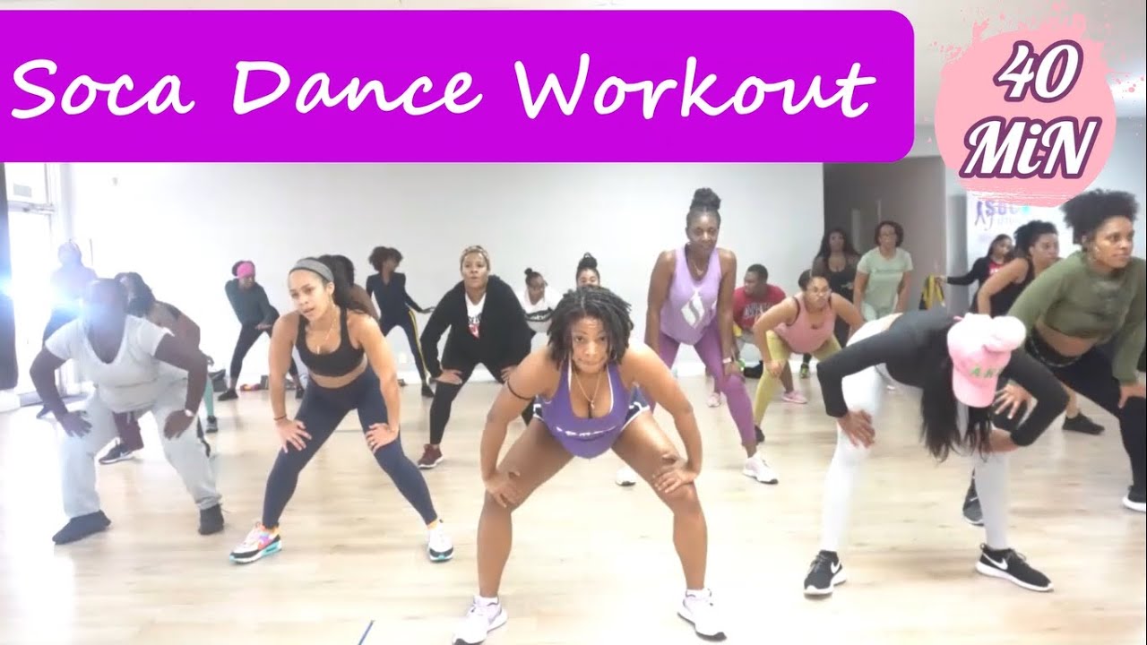 Soca Fitness | Dance Fitness | Cardio & Weights | 40 MIN - YouTube