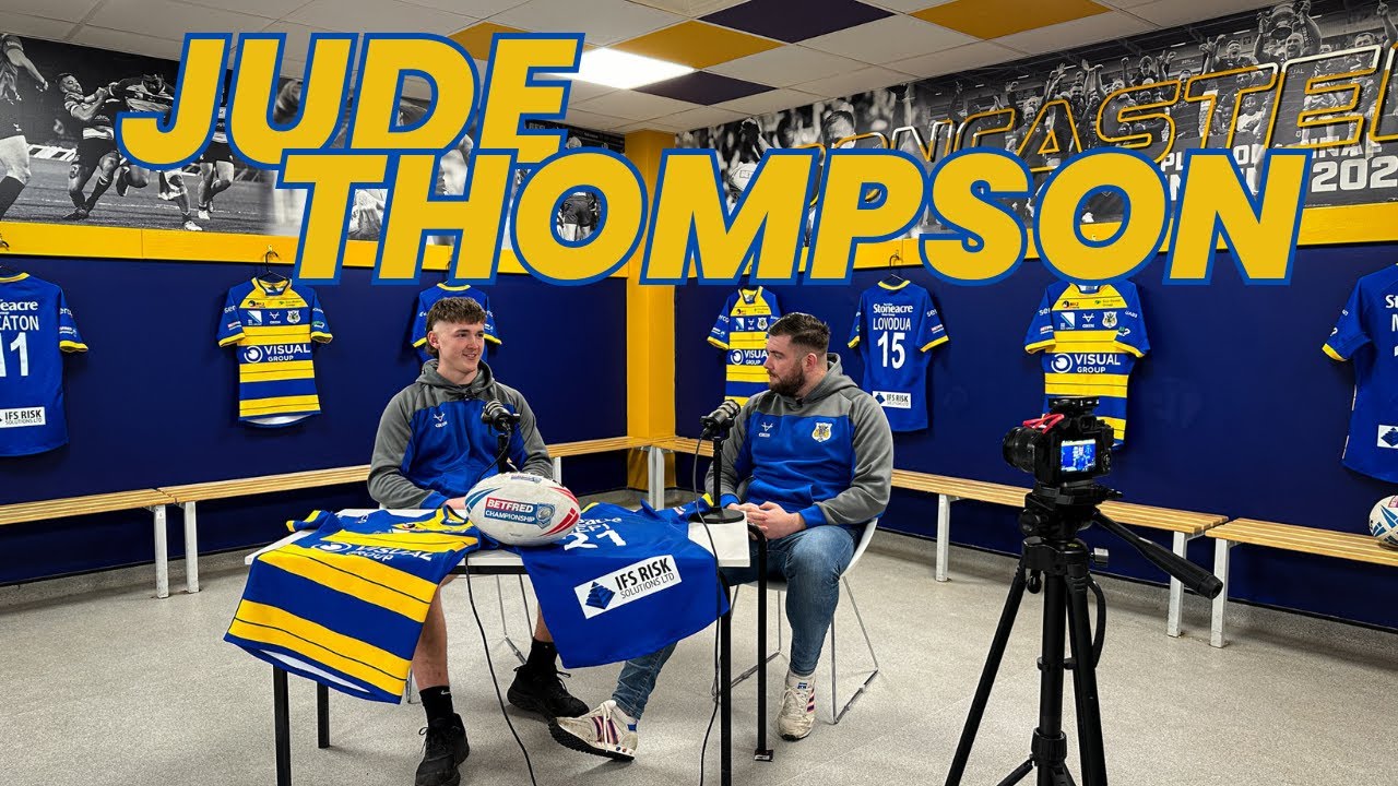Local lad Jude Thompson's first Dons interview | Dons Pre-Season Show ...