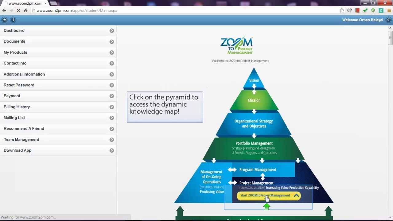 ZOOM to Project Management Demo - YouTube