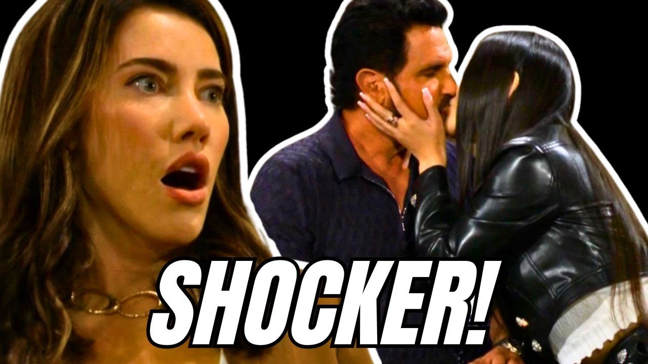 Shocker Steffy Witnesses Luna Kissing Bill The Bold And The Beautiful Youtube