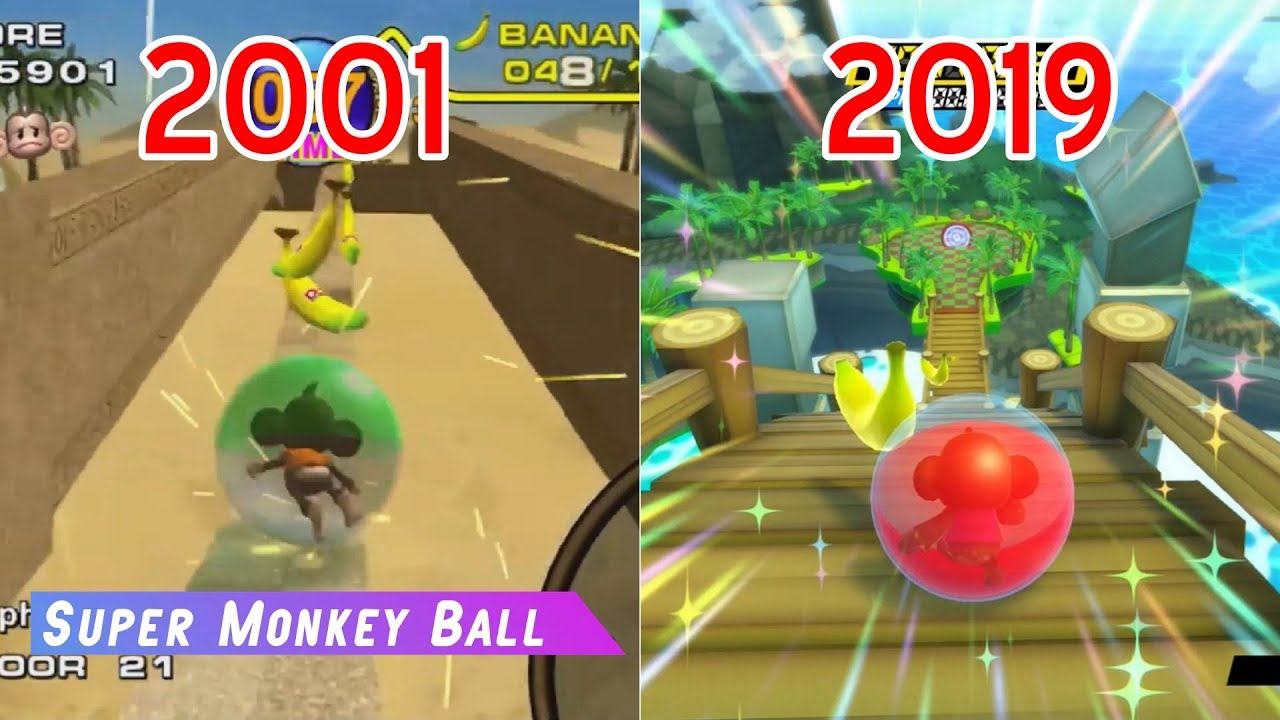Evolution of Super Monkey Ball Games (2001-2019) - YouTube