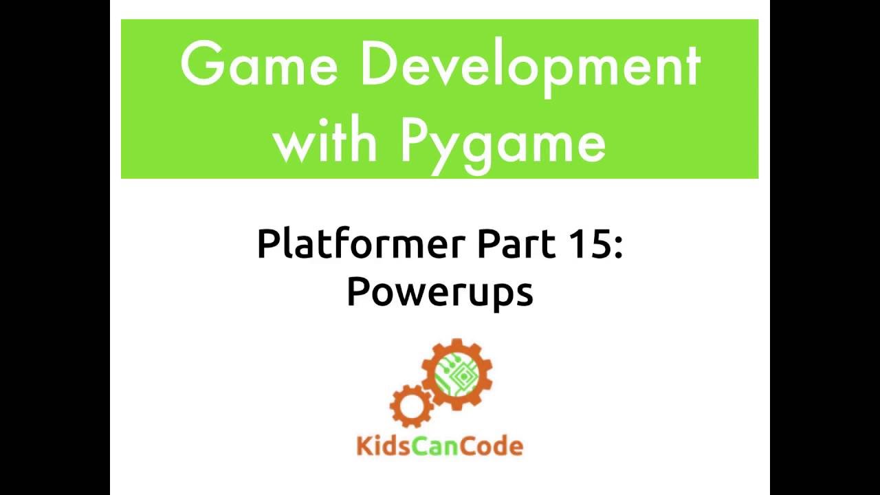 Pygame Platformer Part 15 Powerups Youtube 3667
