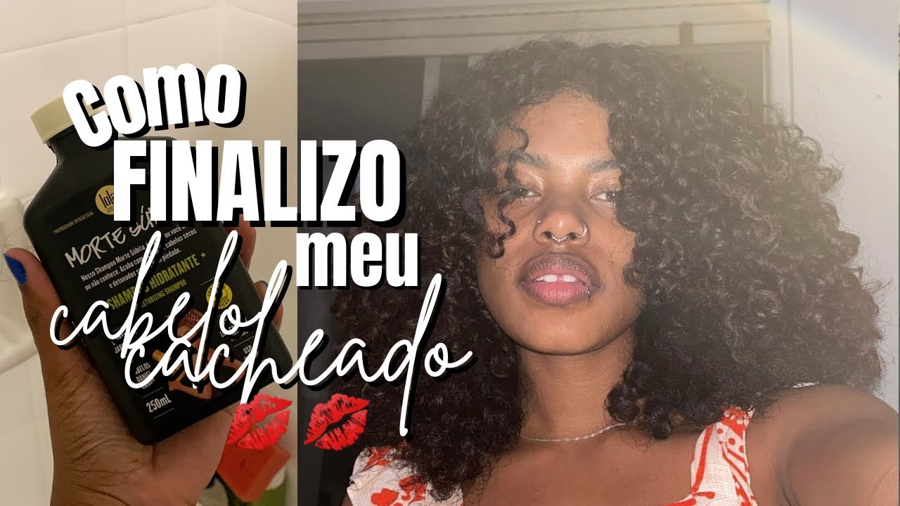 Como eu FINALIZO meu CABELO CACHEADO | DEBBYYY - YouTube