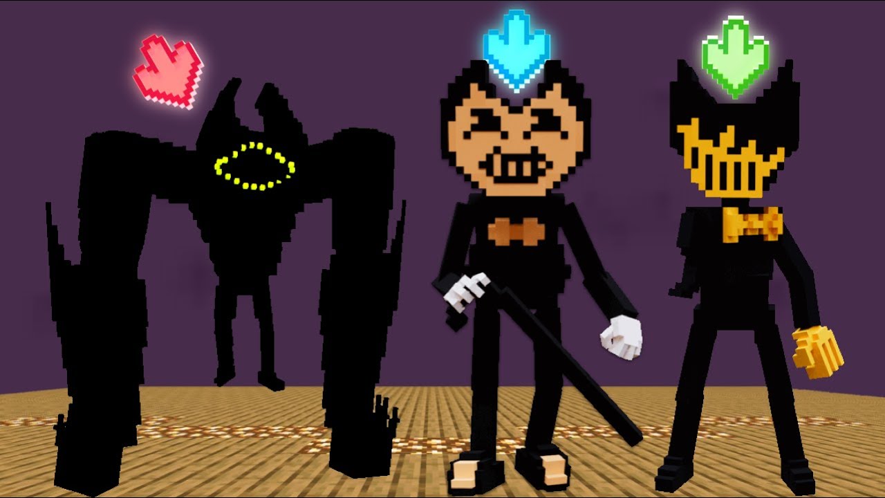 FNF Character Test | Gameplay VS Minecraft Animation | Cartoon_Bendy ...