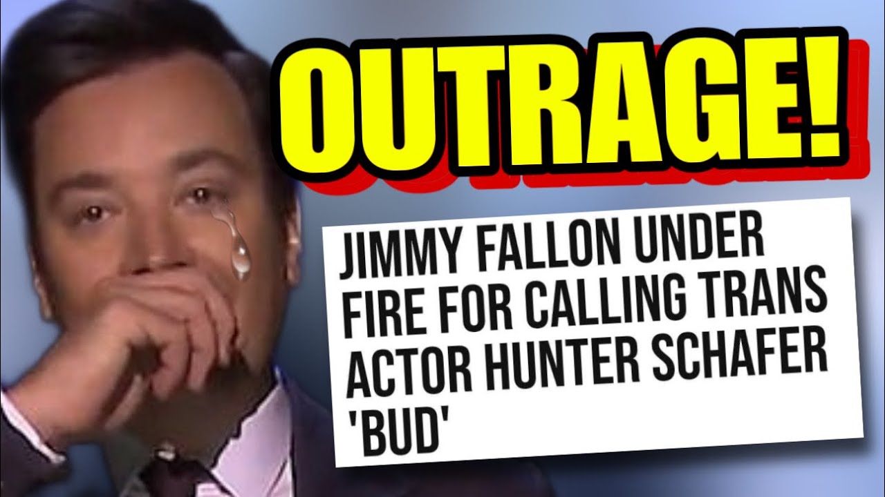 Jimmy Fallon CANCELED For Misgendering. Calls Actor "Bud" - YouTube
