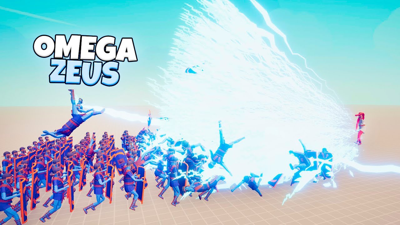 OMEGA ZEUS vs EVERY FACTION | TABS Totally Accurate Battle Simulator ...